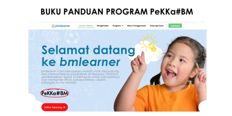 Menu Penggunaan – bmlearner.com