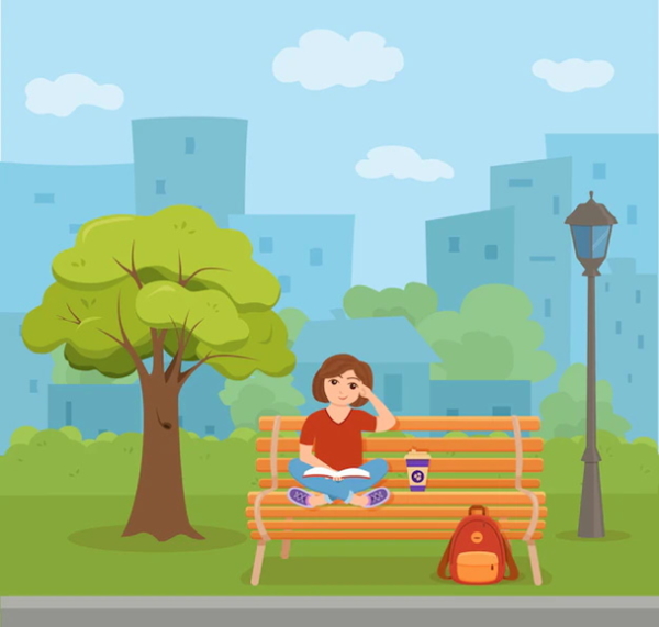 berehat sambil membaca buku – bmlearner.com